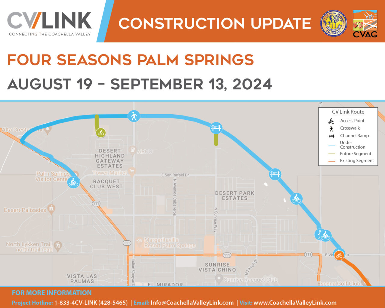 Four Seasons Palm Springs August 2024 - CV Link - Coachella Valley ...