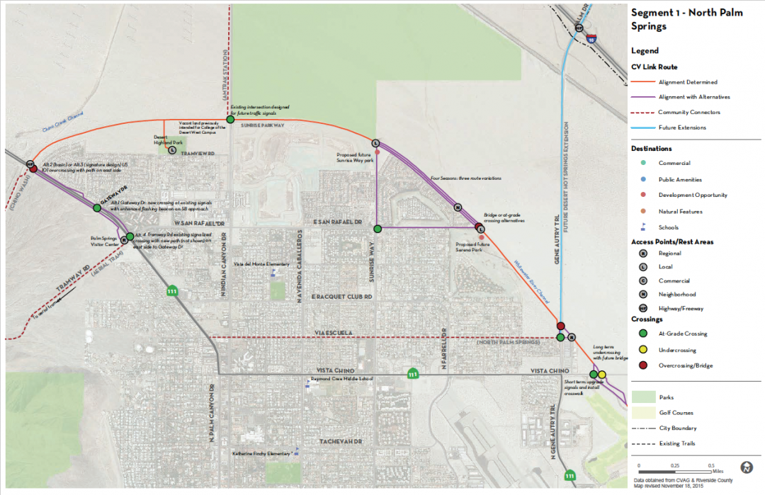 Maps - CV Link - Coachella Valley Alternative Transportation Route