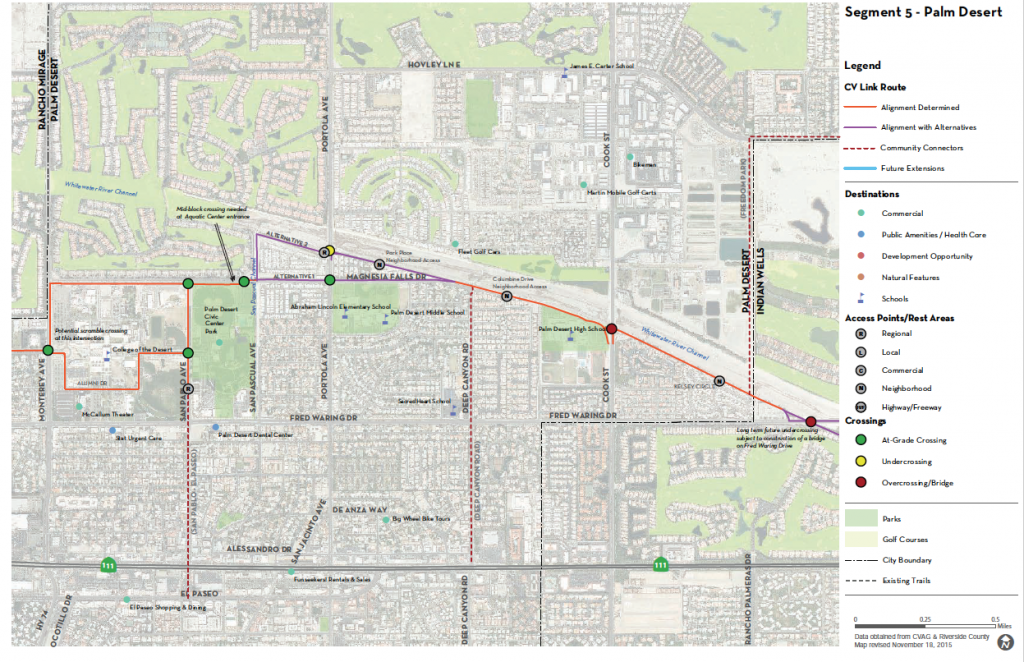 Maps - CV Link - Coachella Valley Alternative Transportation Route
